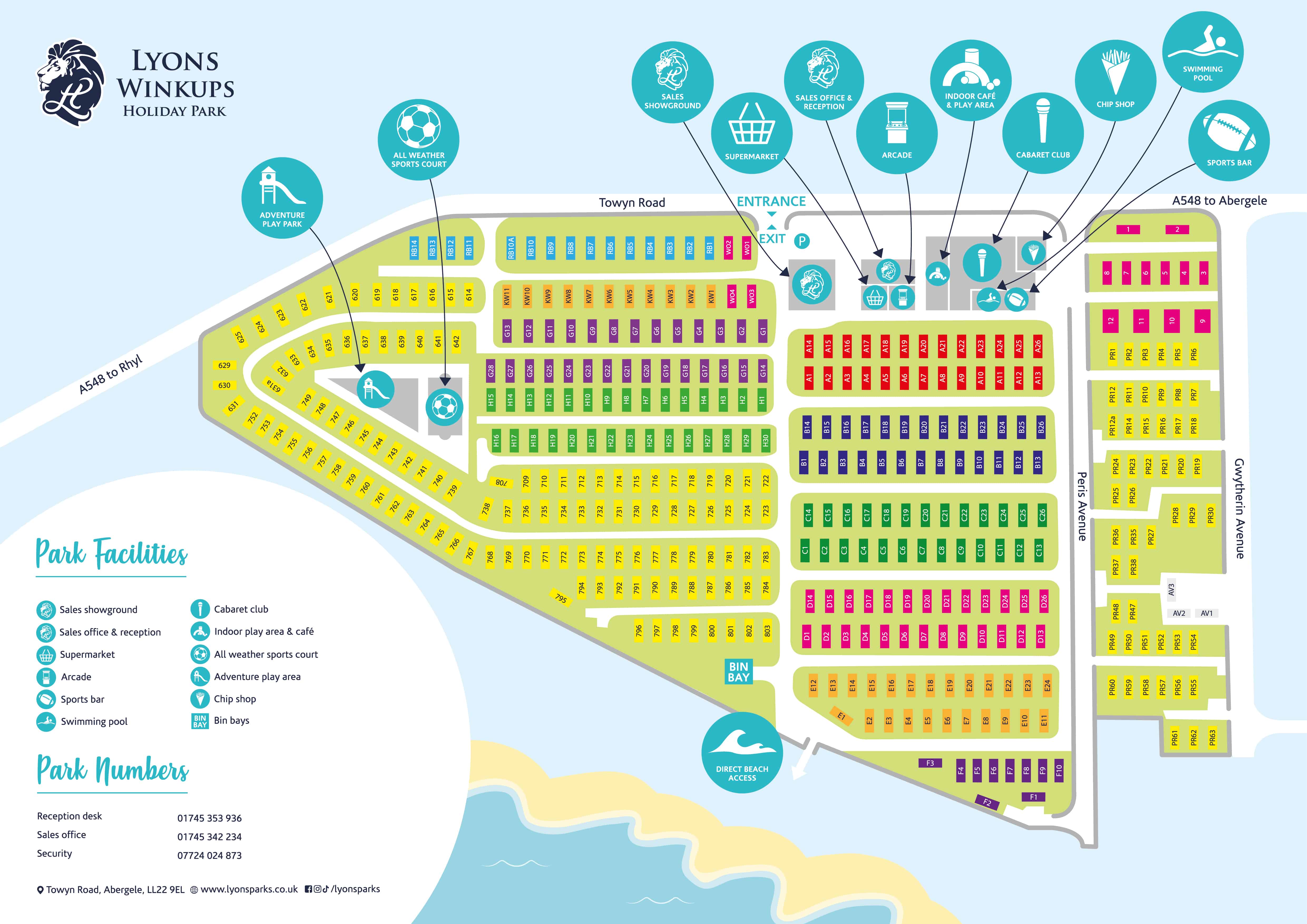 Lyons Winkups Holiday Park in Towyn | Lyons Holiday Parks